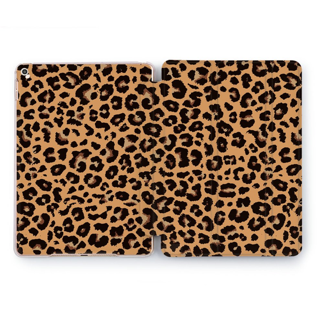 Чехол книжка, обложка для Apple iPad (Гепардовый узор) модели Air 9.7 ...