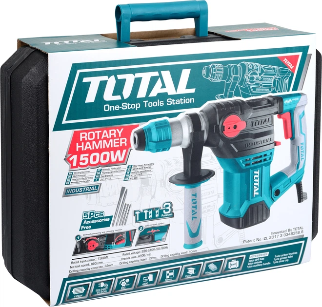 Перфоратор Total TH1153216 – фото, відгуки, характеристики в інтернет ...