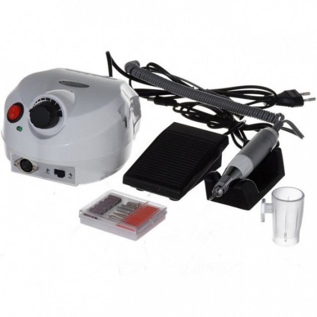 Фрезер для маникюра и педикюра с насадками и педалью Nail Drill DM-202 ...