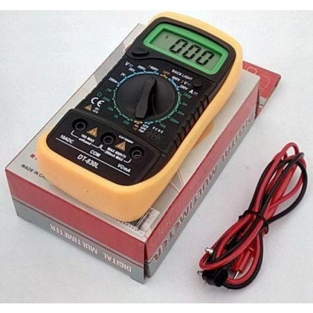 Цифровий мультиметр тестер Digital DT-830L – фото, відгуки ...
