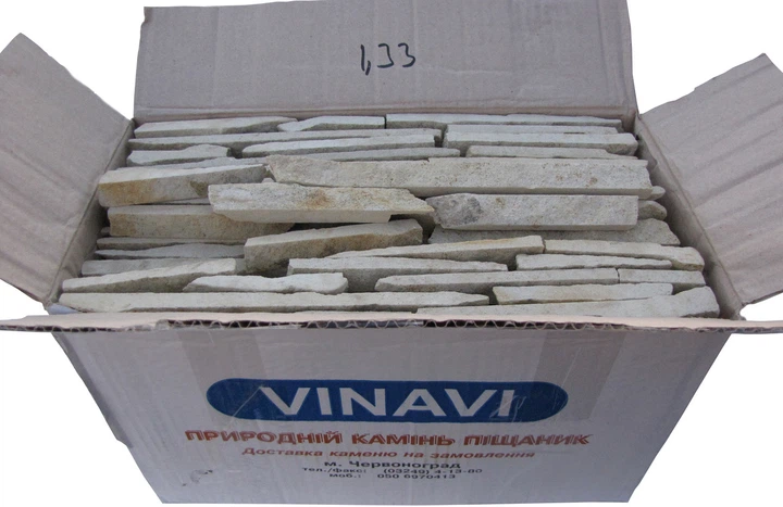 Натуральний декоративний камінь піщаник VINAVI раліф 1 метр квадратний ...