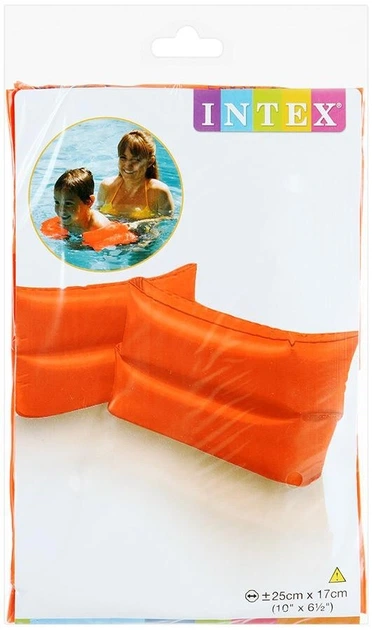 Нарукавники для плавання Intex 20х17 см помаранчевий (59642) – іграшки ...