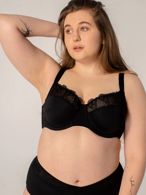 Бюстгальтер brabrabra SLZ23101055 80F Черный (6907208027850) – в интернет-магазине ROZETKA ...