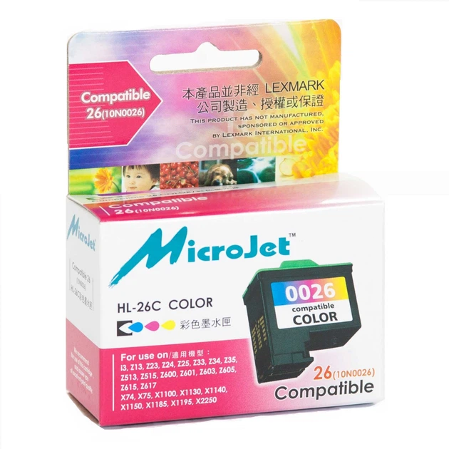 Картридж для Lexmark Z33 MicroJet Color HL-26C – фото, отзывы ...