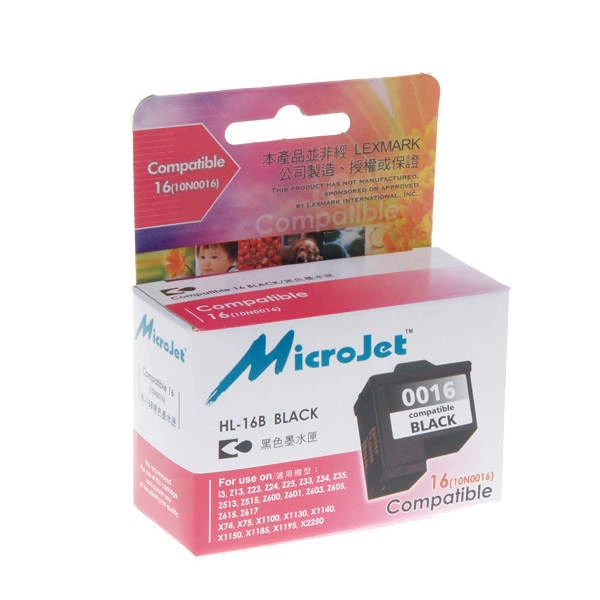 Картридж для Lexmark Z602 MicroJet Black HL-16B – фото, отзывы ...
