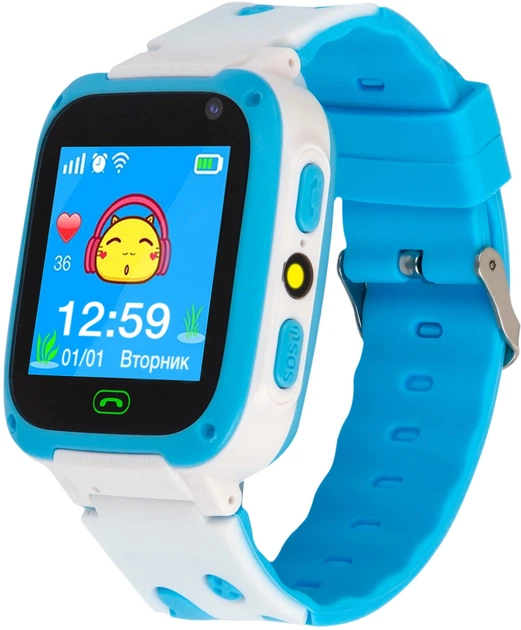 Смарт-часы Discovery iQ4800 Camera LED Light Blue – фото, отзывы ...