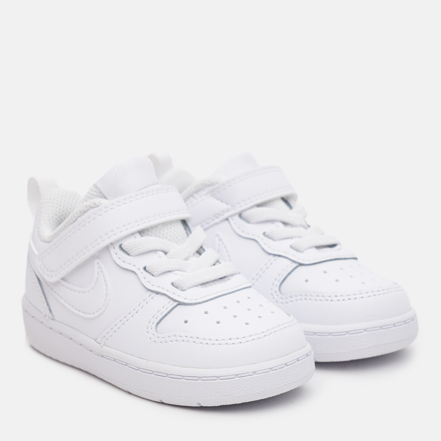 Кроссовки детские кожаные Nike Court Borough Low 2 (Tdv) BQ5453-100 21 ...