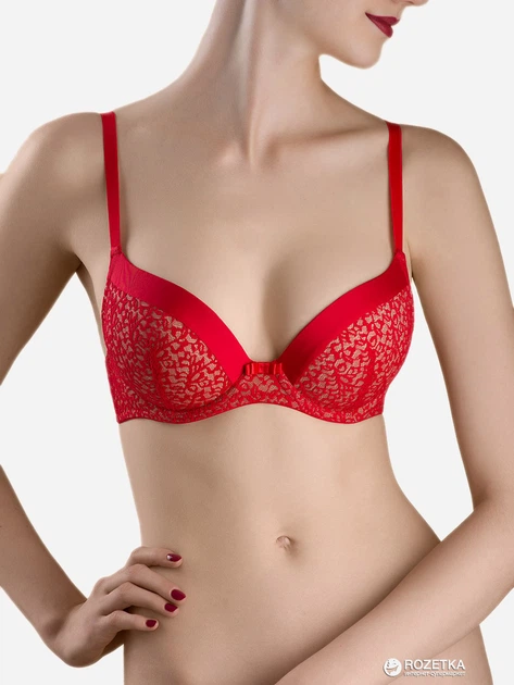 Бюстгальтер с косточками Conte Tatouage RB1040 70B Красный (4810226241578) – Брендовая одежда ...