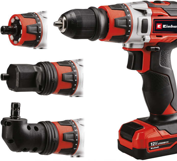 Шуруповерт аккумуляторный Einhell TE-CD 12/1 3X-Li +39, 1x2.0Ah ...