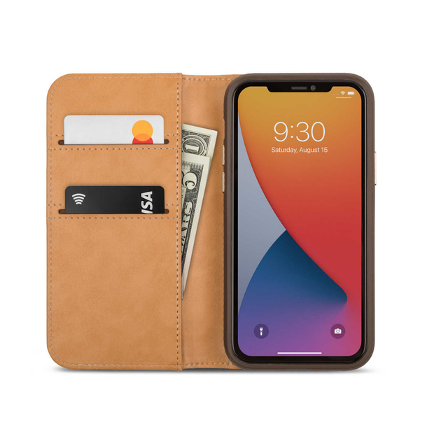 Чехол Moshi Overture Premium Wallet Case Luna Pink для iPhone 12 | 12 ...
