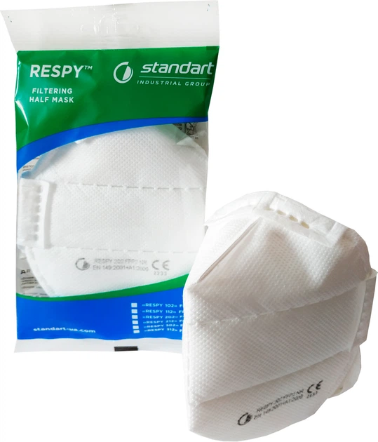 Респіратор RESPY (респі) 102 FFP 1 NR D (4820175230082) – фото, відгуки ...