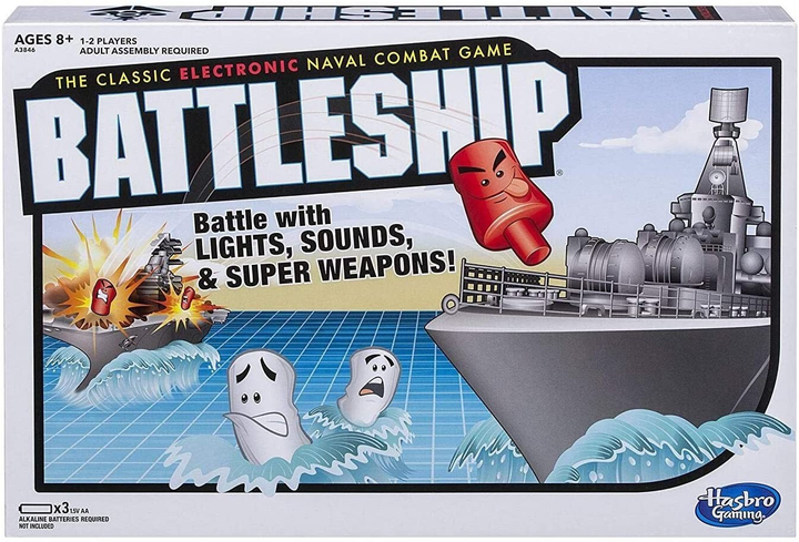 Настольная электронная игра Hasbro Gaming Battleship Морской бой (A3846 ...