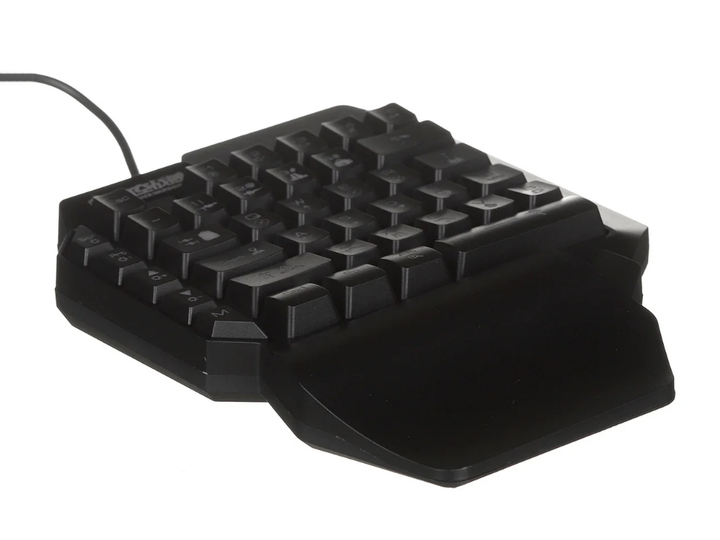 Клавиатура под одну руку игровая Shipadoo F6 RGB USB одноручная Черный ...
