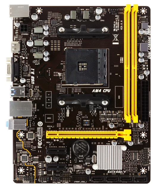 Материнская плата Biostar A320MH (sAM4, AMD A320, PCI-Ex16) – фото ...