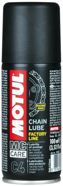 Смазка Motul C4 Chain Lube Factory Line 100 мл (106423) – фото, отзывы ...