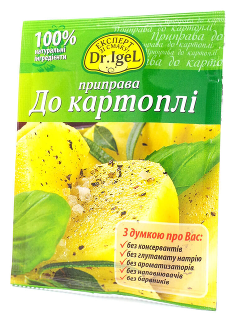 Приправа Для картофеля Dr.Igel 20г от продавца: Healthy Sweets – купить ...