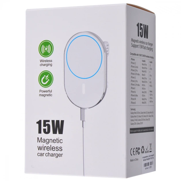 Автодержатель с Беспроводной Зарядкой MagSafe 15W circle – фото, отзывы ...