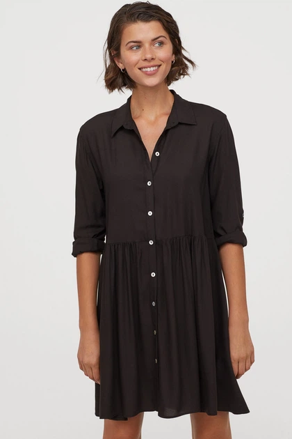 Платье H&M 50 черный 8596221RP5 – Брендовая одежда | ROZETKA