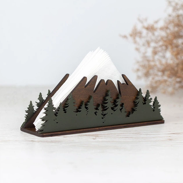 Дерев'яна серветниця VANZA Fuji – купити онлайн на ROZETKA