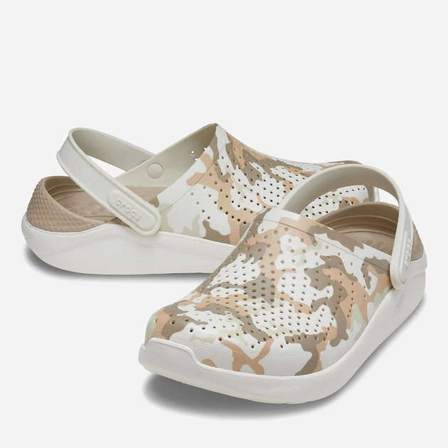 Женские кроксы Crocs LiteRide Printed Camo Clog 206491-1CN 38-39 (M6/W8 ...