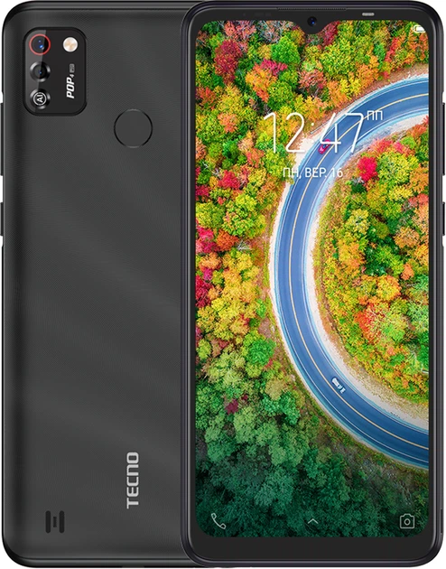 Смартфон Tecno Pop 4 Pro (BC3) 1/16GB Pearl Black (6650830) – фото ...