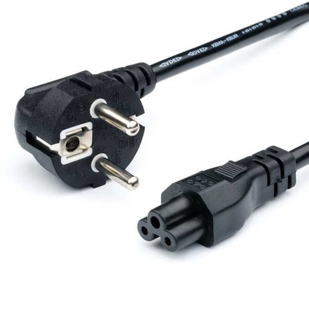 Кабель питания Atcom для ноутбука PC-186ML12 1.8m 3pin (10119) – фото ...