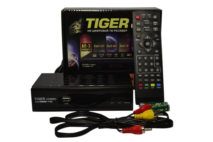 Універсальний ресивер Tiger COMBO HD супутник+ефір+кабель (R_U_TGC ...
