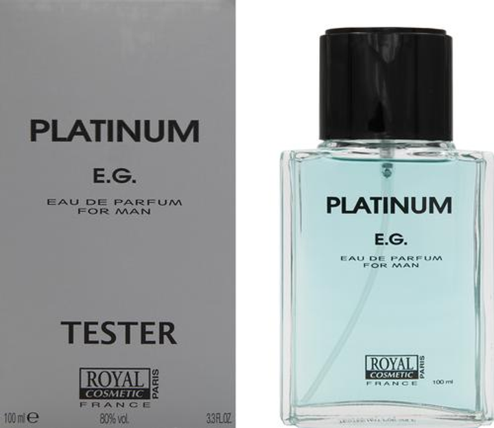Тестер (Парфумована вода) для чоловіків ROYAL cosmetic Platinum E.G ...