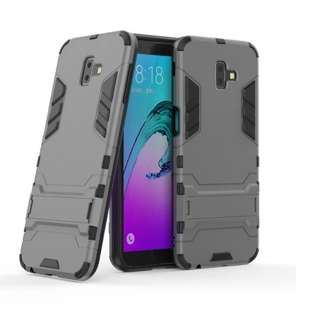 Чехол Transformer для Samsung J6 Plus 2018 / J610 противоударный серый ...