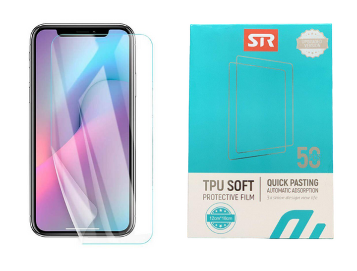 Гидрогелевая пленка на экран Str Front Full для Iphone 13 Pro Max