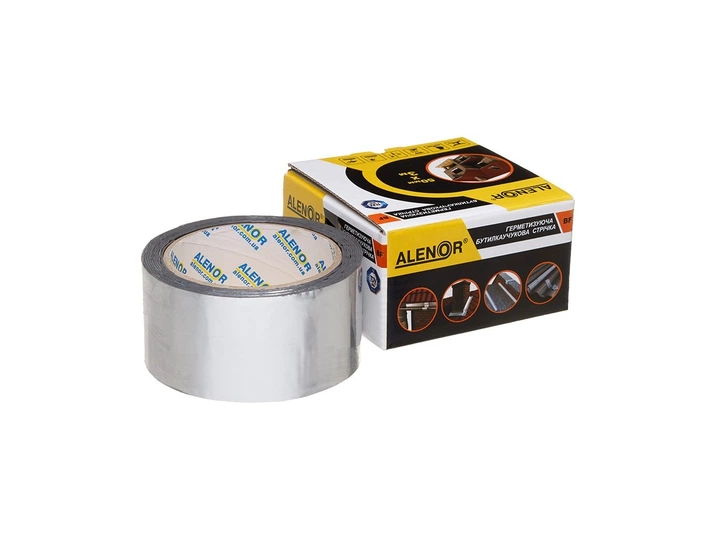 Бутилкаучукова стрічка ALENOR BF - 50 мм*3 м – фото, відгуки, характеристики в інтернет-магазині ...