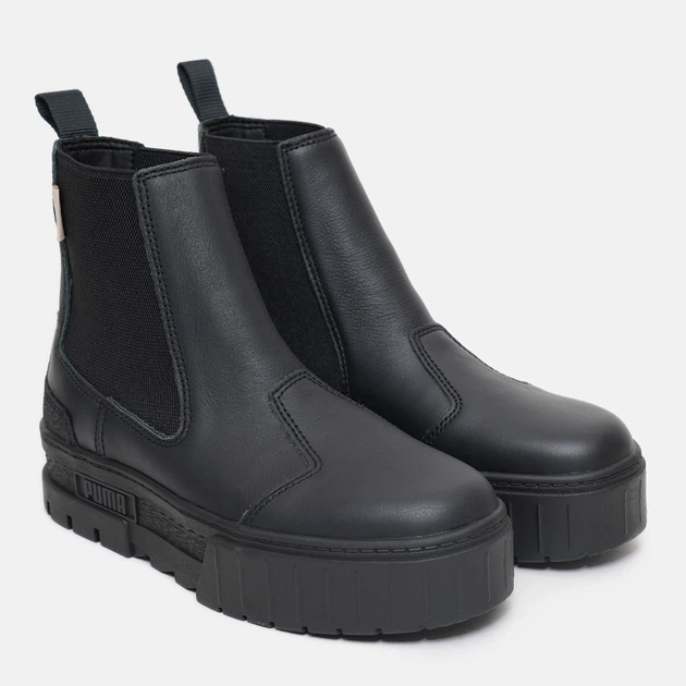 Puma Mayze Chelsea Pop Boots Black Dressinn