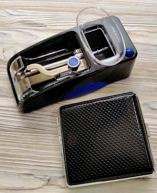 Електрична машинка для набивання сигарет Gerui + Портсигар набір – фото ...