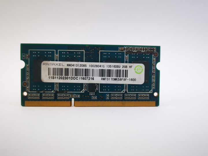 Оперативная память для ноутбука Sodimm Ramaxel Ddr3l 2gb 1600mhz Pc3l