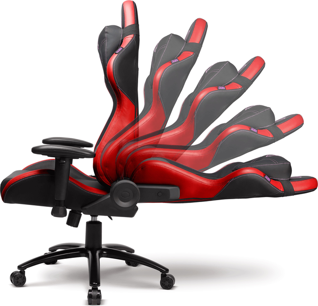 Кресло для геймеров Cooler Master Caliber R2 (CMI-GCR2-2019R) Black-Red ...