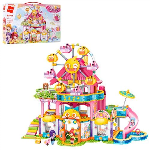 Конструктор Qman центр развлечений, аттракцион, 1038дет(31015) – фото, отзывы, характеристики в ...