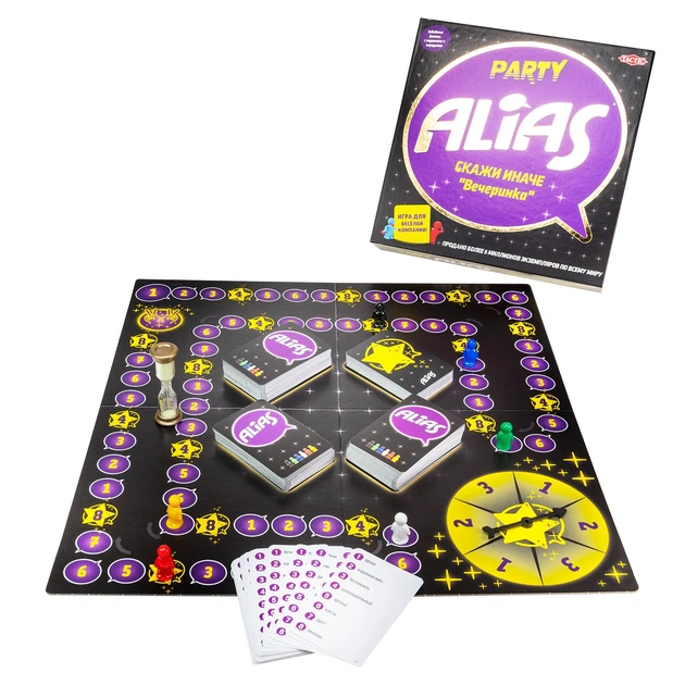 Настольная игра Tactic Пати Элиас / Party Alias рус. (58795) – фото, отзывы, характеристики в ...