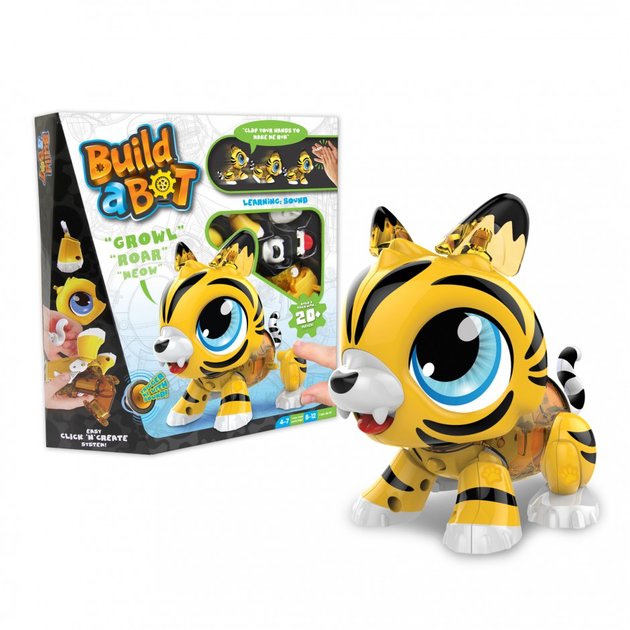Интерактивная игрушка-конструктор Build a Bot Tiger Тигр (171973 ...