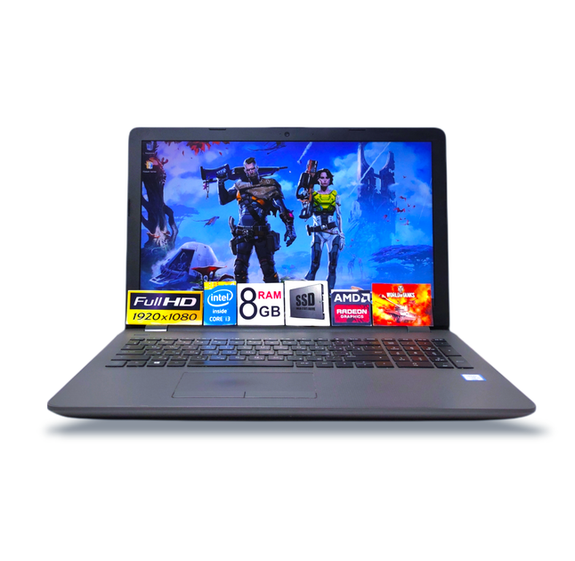 Ноутбук HP 250 G6 FHD 15.6 i3-6006U 8GB SSD 128 GB Radeon R5 M330 2GB Б ...