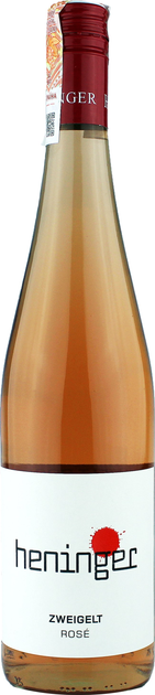 Вино Heninger Zweigelt Rose 2020 розовое сухое 0.75 л (9120057690779 ...