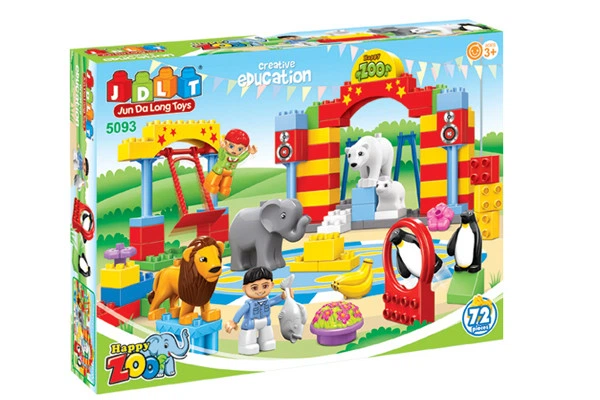 Конструктор JDLT 5093 ЗООПАРК (72 дет.) – фото, отзывы, характеристики в интернет-магазине ...