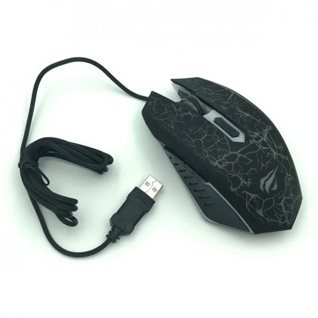 Мышь (игровая) проводная HAVIT HV-MS691 USB black – фото, отзывы, характеристики в интернет ...