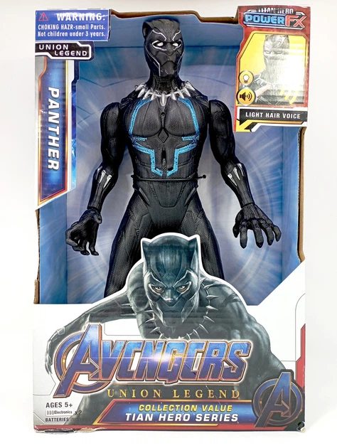 Фигурка Черная Пантера " Супергерой. Мстители " 30см со звуком Светом ...