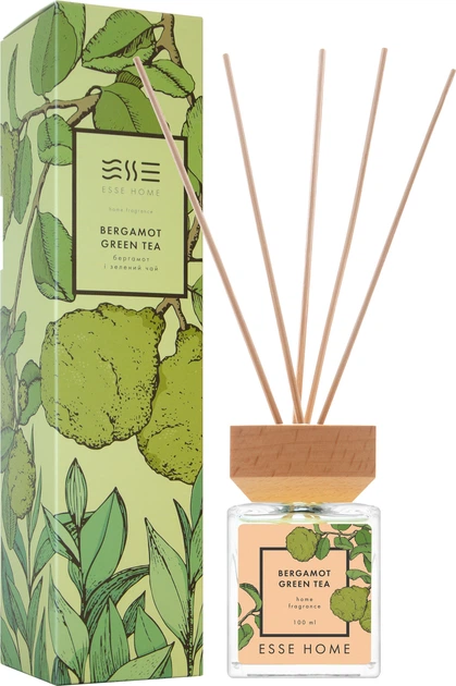 Аромадиффузор Esse Home Бергамот и Зеленый чай 100 мл (4820239120029 ...