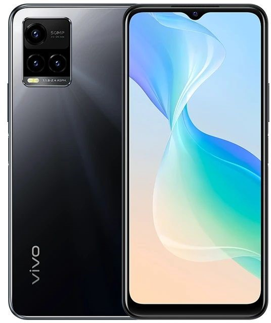 Мобильный телефон VIVO Y33s 4/128GB (6935117840475) Mirror Black – фото ...
