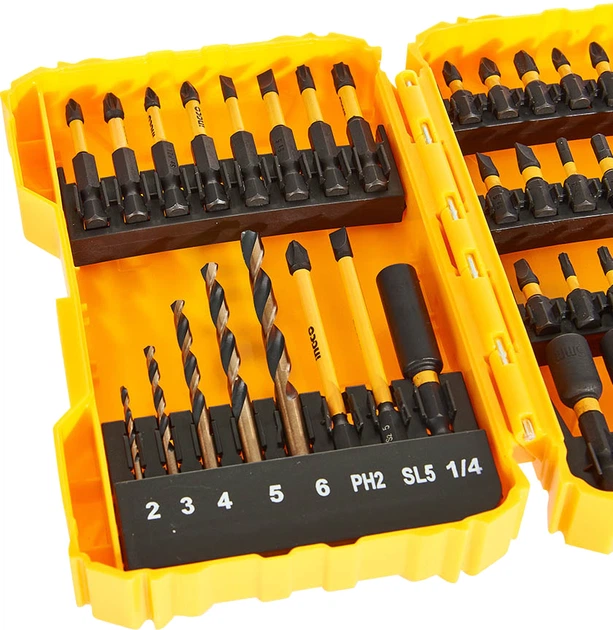 Набор ударных бит, головок и сверл INGCO INDUSTRIAL 45 шт (AKDL24502 ...