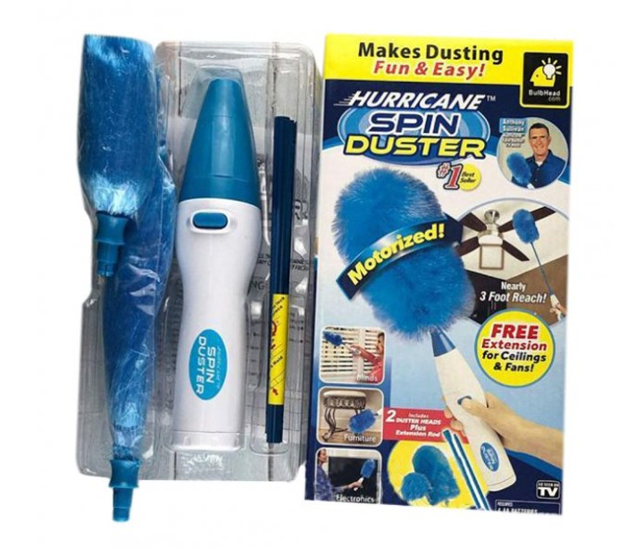 Электрическая вращающаяся щетка Hurricane Spin Duster, беспроводная ...