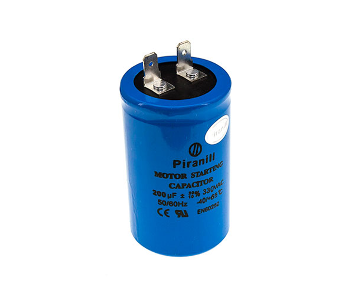 Конденсатор пусковой 200 мкФ 330 В (200uF 330V) CD60 (Piranil) – фото ...