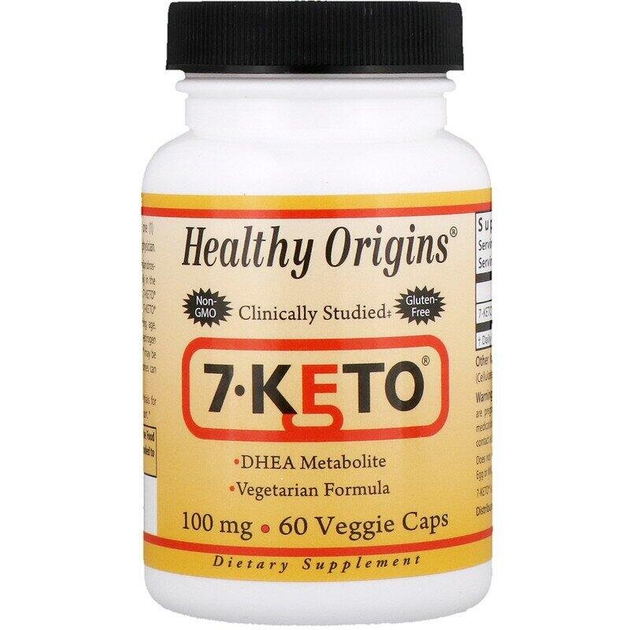 7 кето Дегидроэпиандростерон 7-Keto Healthy Origins 100 мг 60 капсул ...