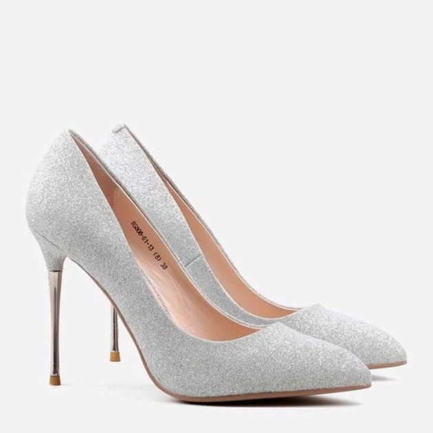 Женские лодочки Basconi 10633 39 Серебристые – в интернет-магазине ROZETKA | Купить в Украине ...